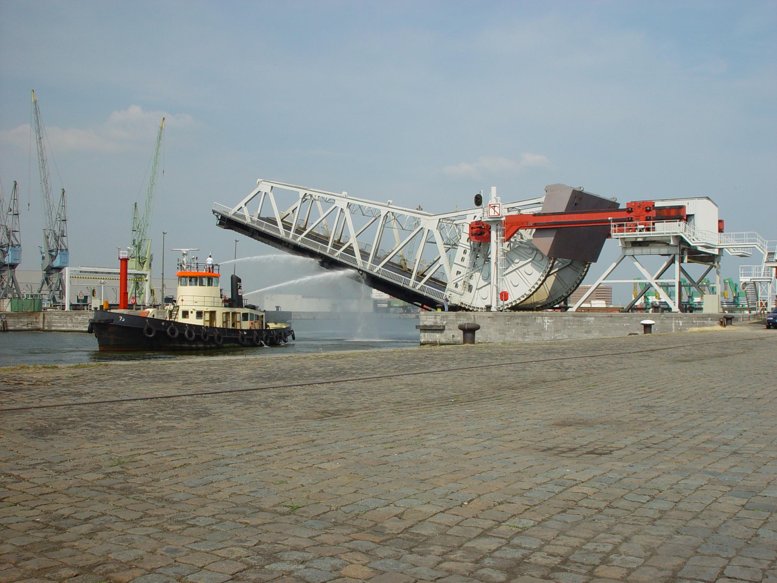 Oosterweel brug | Binnenvaart in Beeld
